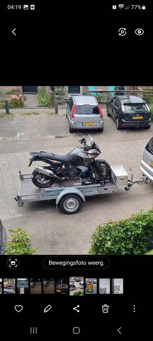 te koop motoraanhanger verkocht!! | Motor-Forum
